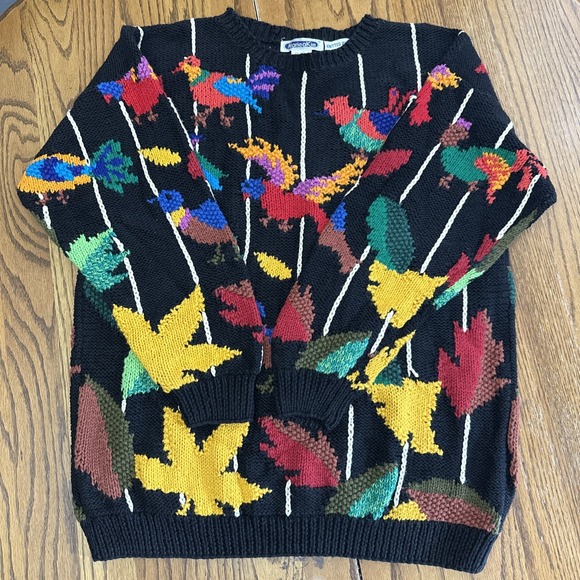 Sweaters | Vintage Mariea Kim Hand Knitted Pullover Sweater 8s 90s ...